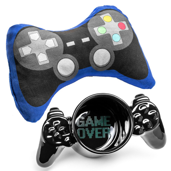 Zestaw Gracza Kubek + Poduszka - prezent dla chłopca chłopaka męża - Sklep Internetowy z ...